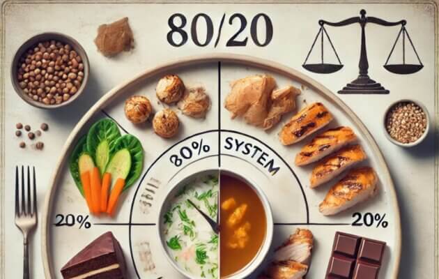 80/20 System for Weight Loss | Bone Broth Lifestyle Plan - 50 Friendly