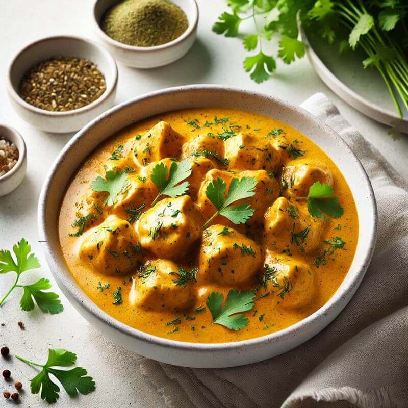 Creamy Chicken Curry for Bone Broth Diet - 50 Friendly