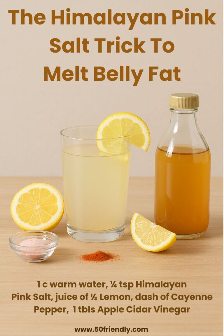 The Himalayan Pink Salt Recipe To Melt Belly Fat - 50 Friendly